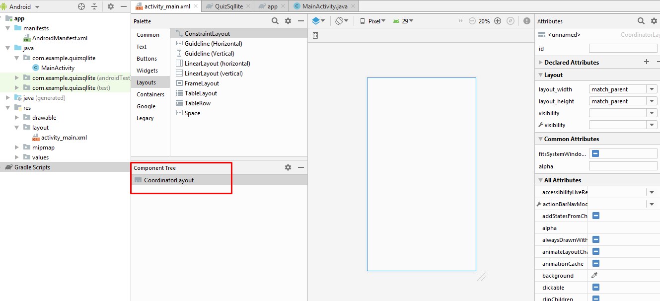 Tutorial Membuat Aplikasi Quiz Sederhana Menggunakan Android Studio 